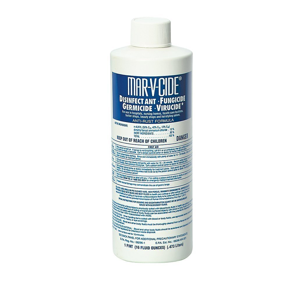 William Marvy Mar V Cide Disinfectant 16 oz - Barber Salon Supply