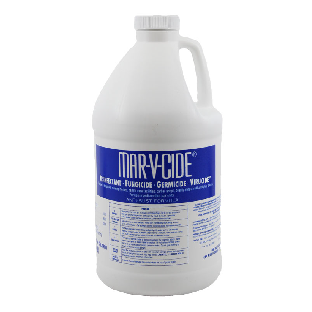 William Marvy Mar-V-Cide Disinfectant Gallon 64oz - Barber Salon Supply