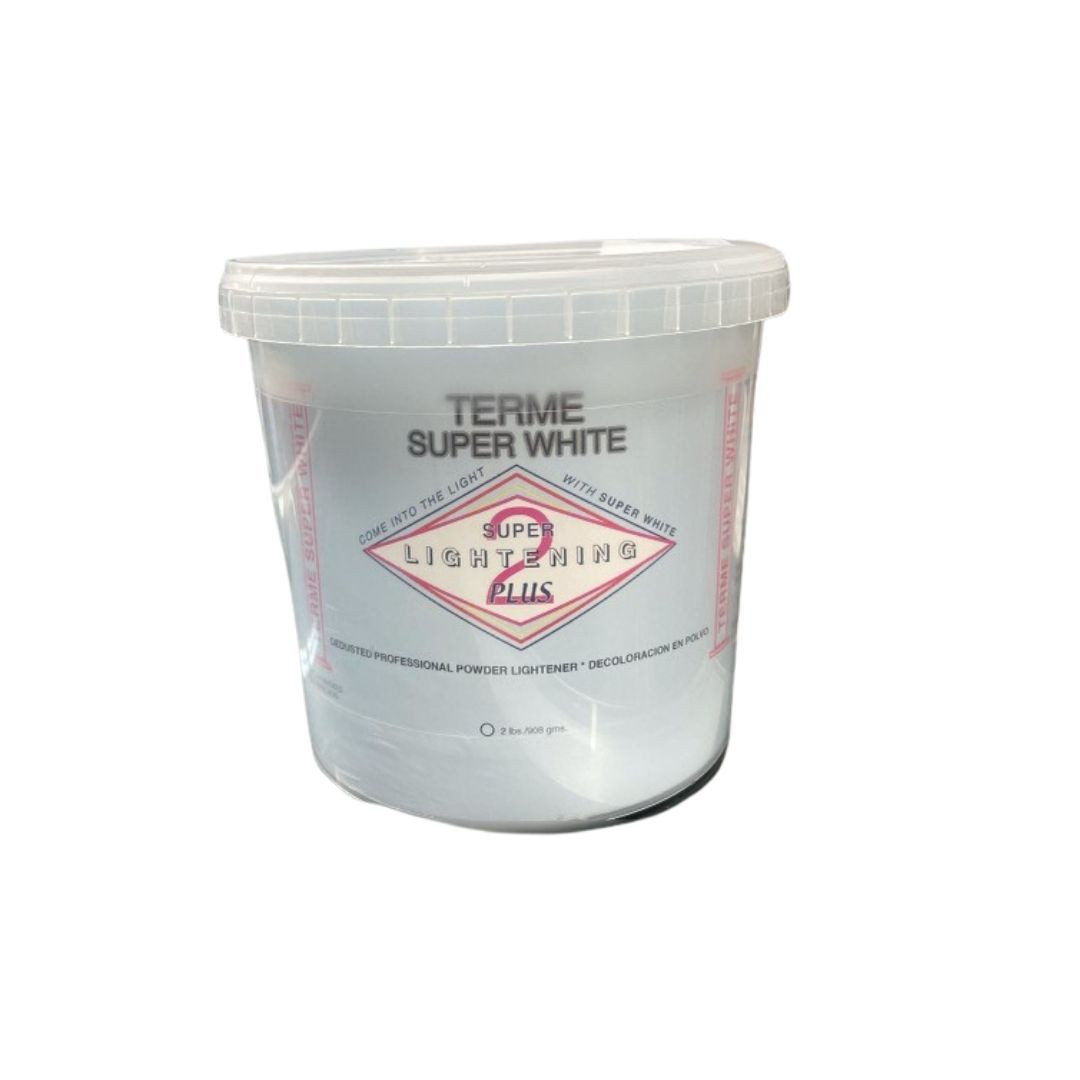 Terme Super Blue Bleach Powder 2lb - Barber Salon Supply