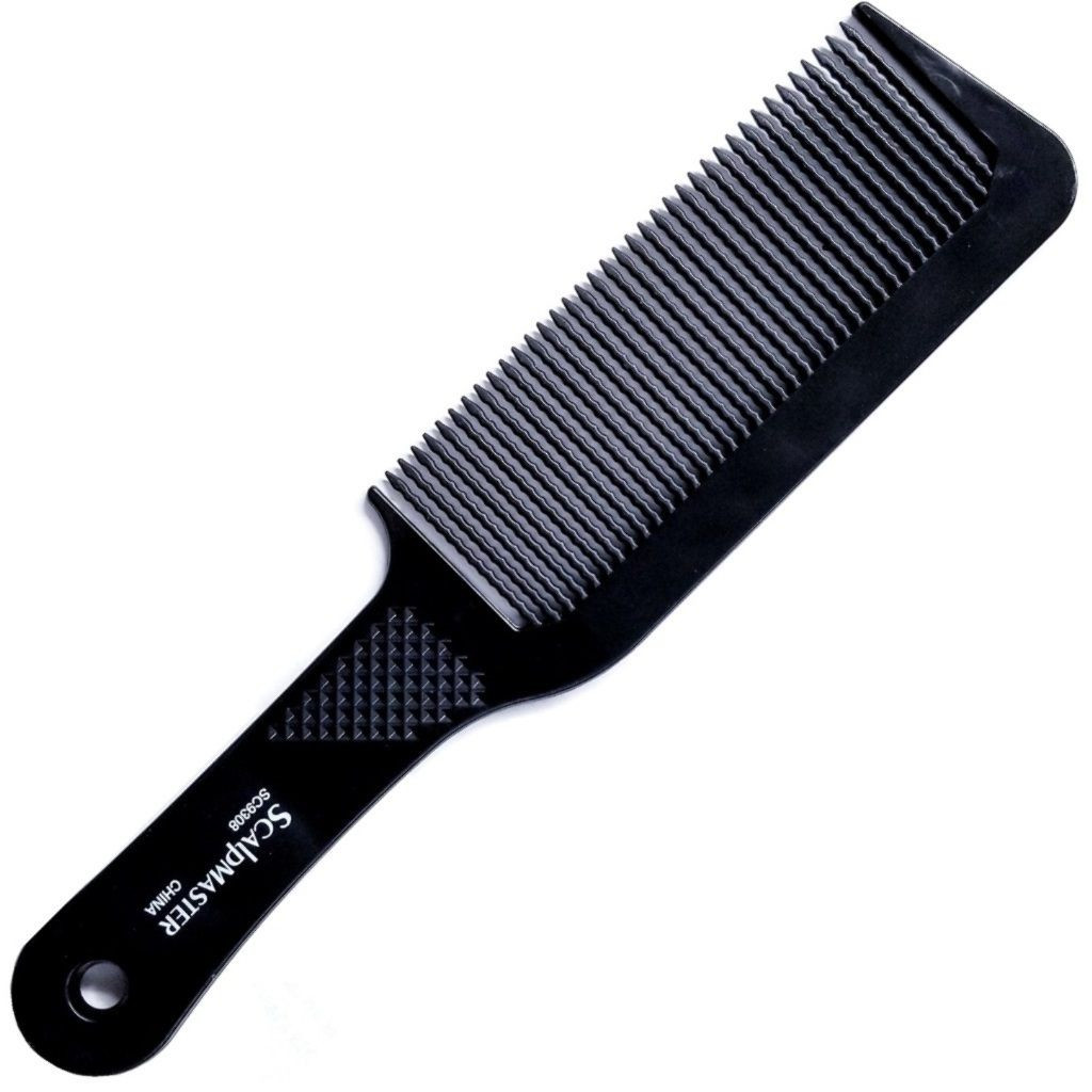 Scalpmaster 9 1/2" Flat Top Clipper Comb 6pk - Barber Salon Supply