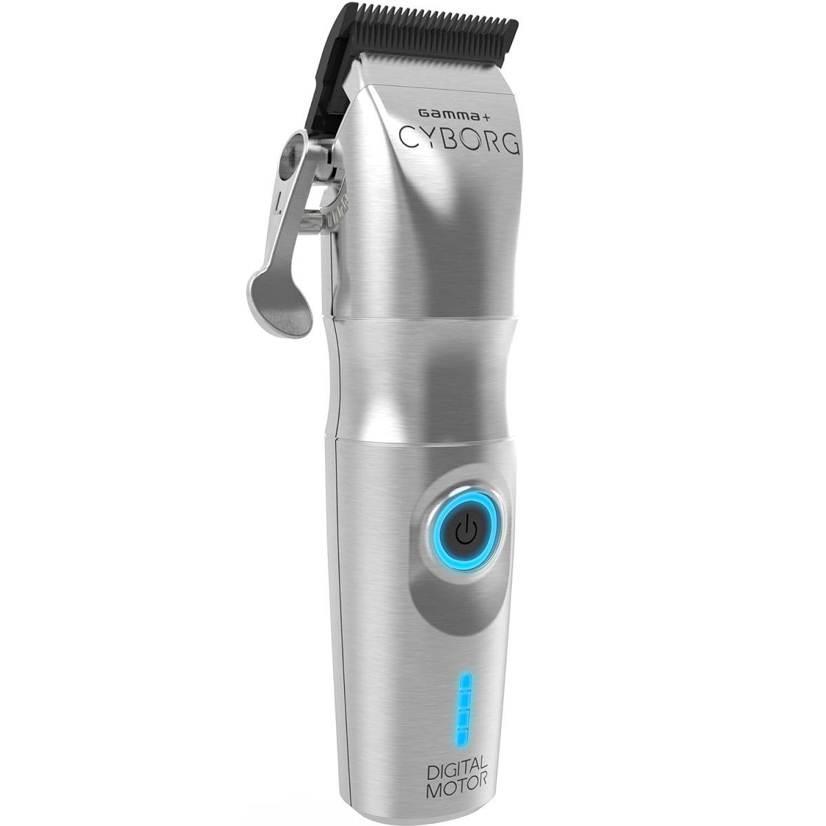 Gamma+ CYBORG Professional Metal Clipper with Digital Brushless Motor ...