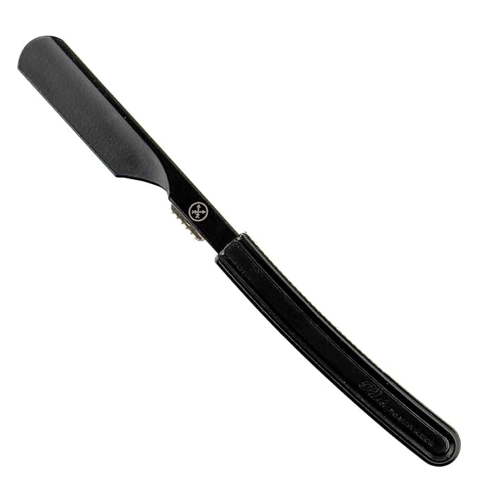 Parker Director BK Non Folding Straight Barber Razor - Barber Salon Supply