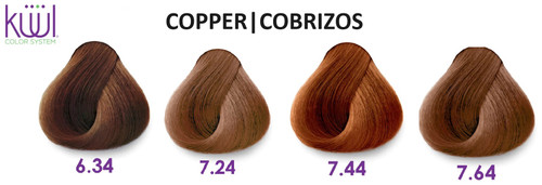 Kuul Cream Hair Color Copper Series - Barber Salon Supply