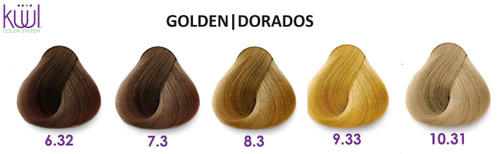 Kuul Creme Hair Color Golden Series - Barber Salon Supply