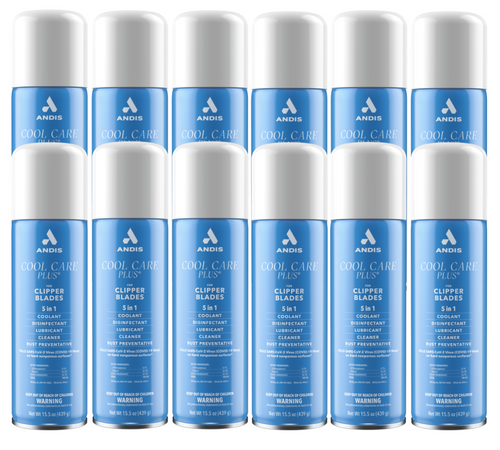 Andis Cool Care Spray Plus 5 in 1 15.5oz - 12PK - Barber Salon Supply