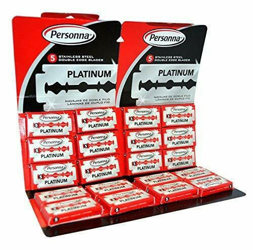 100 Red Personna Blades - Barber Salon Supply