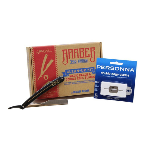 Master Barber Magic Razor Clean Up Shaving Kit - Barber Salon Supply