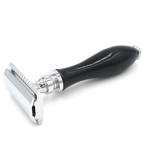 Parker Safety Razor Resin Handle Black - Barber Salon Supply