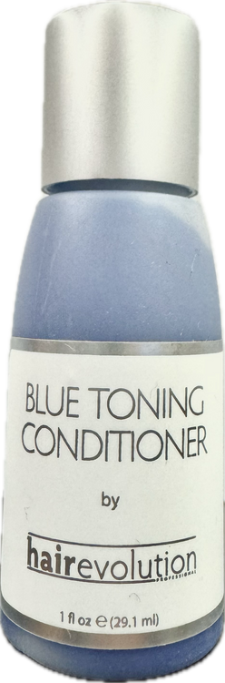 Hair Evolution Blue Toning Conditioner (Travel Size 1oz) - Barber Salon ...