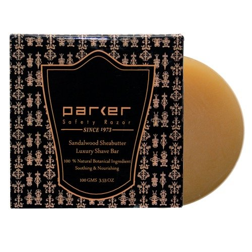 Parker Sandalwood & Shea Butter Shave Soap - Barber Salon Supply