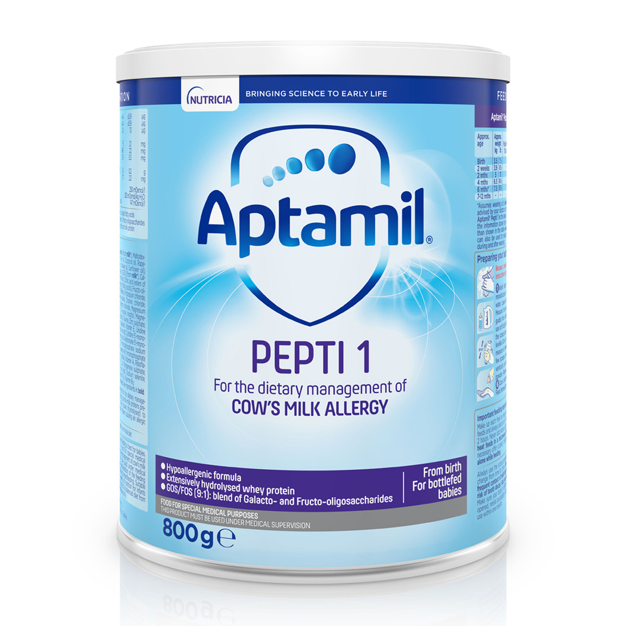 Aptamil Pepti 1 Formula 800g | Pharmacy2U