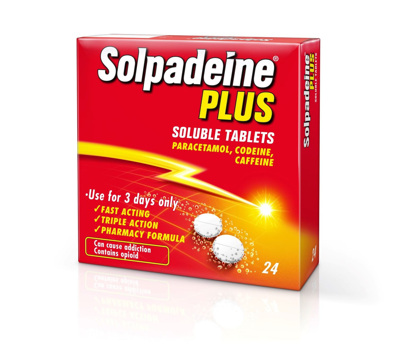 Solpadeine Plus Soluble 24 Tablets | Pharmacy2U