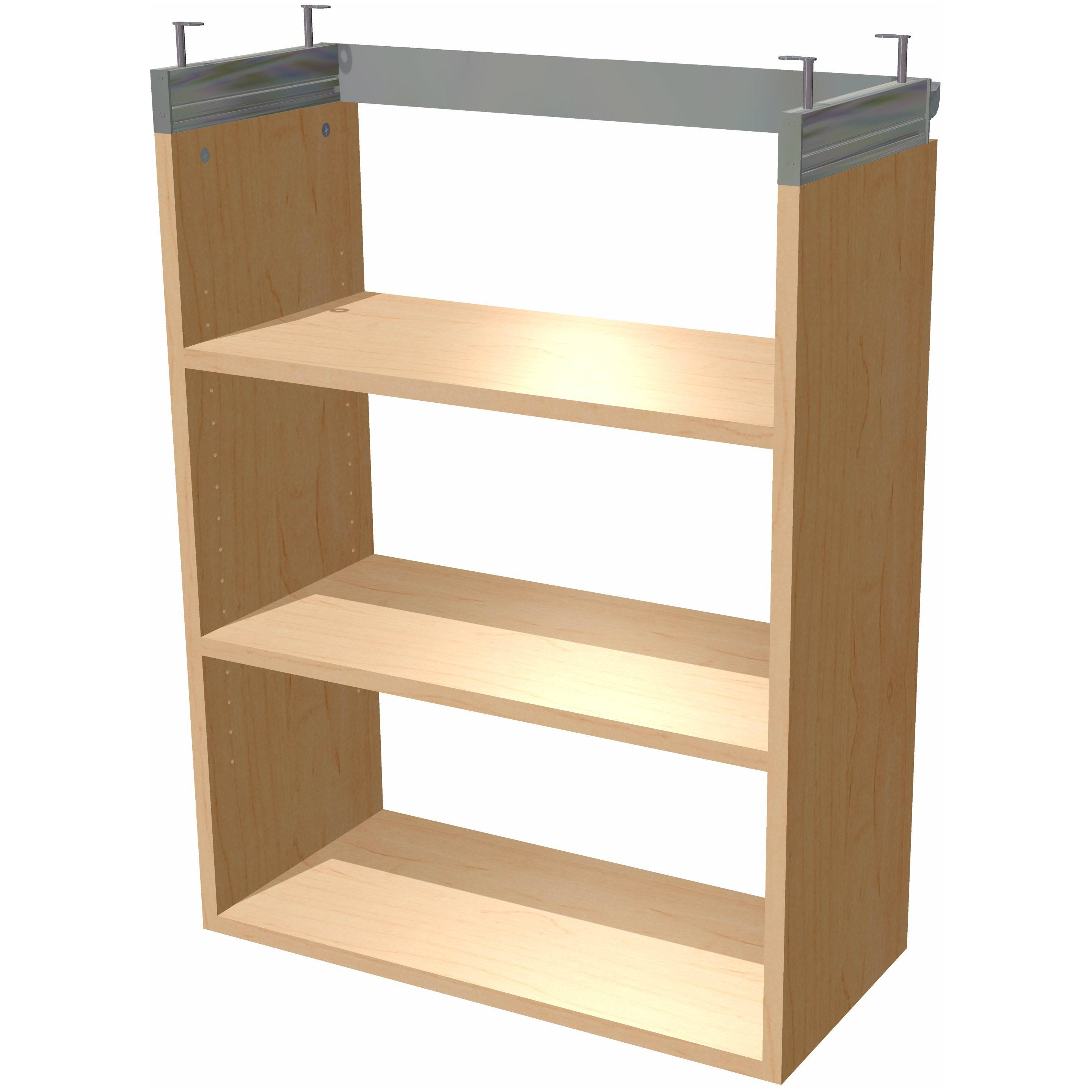 DHX Double Shelf-Hang with Adjustable 3 Shelf Cubby