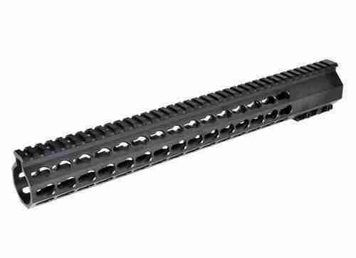 15" Full Keymod Super Slim Free Float Handguard - 3CR Tactical