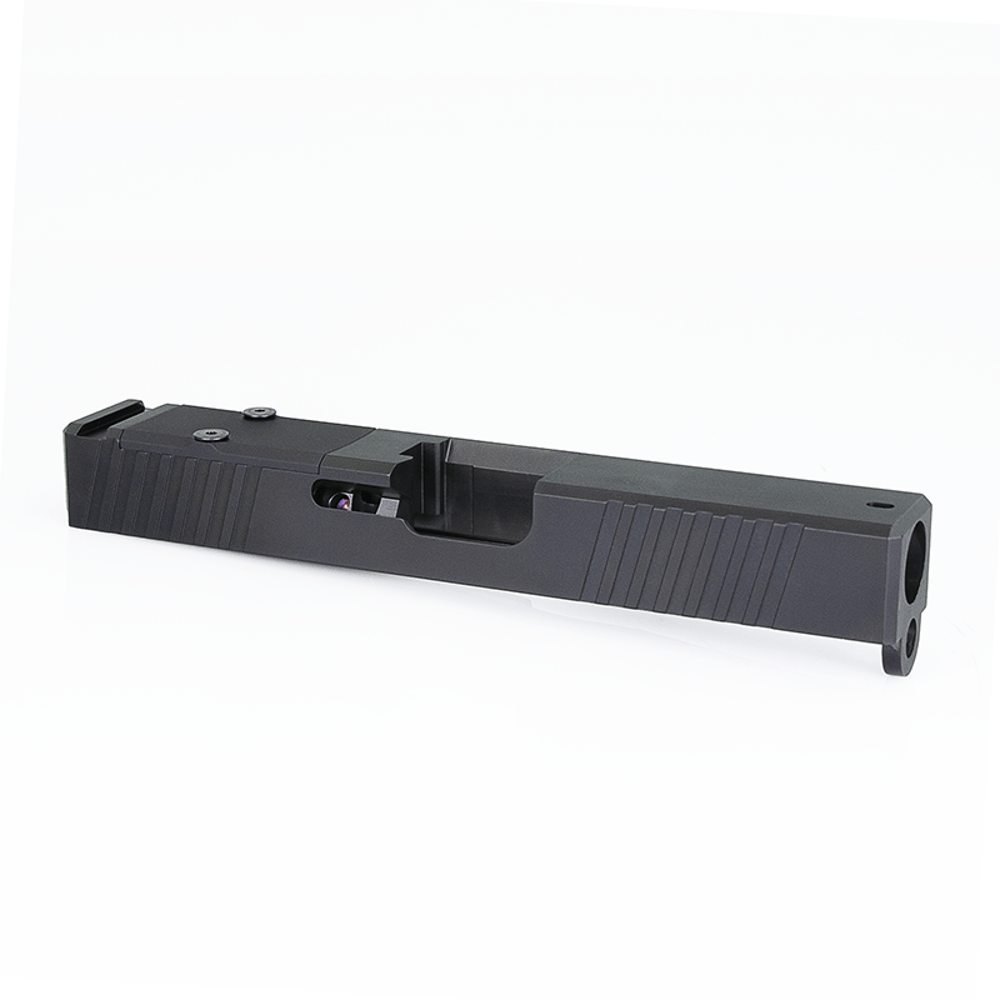 Stripped Glock 19 Gen 1-3 DLC Slide — RMR Cut, 3CR Tactical
