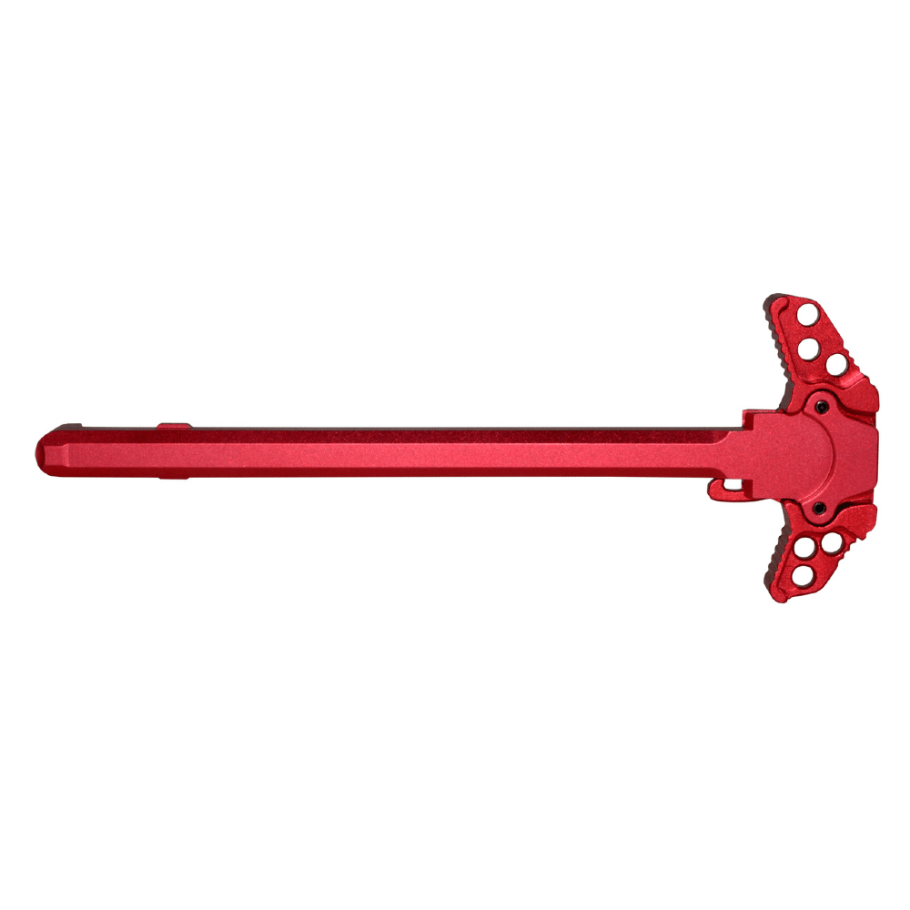 Presma Ambidextrous AR-15 Red Charging Handle - 3CR Tactical