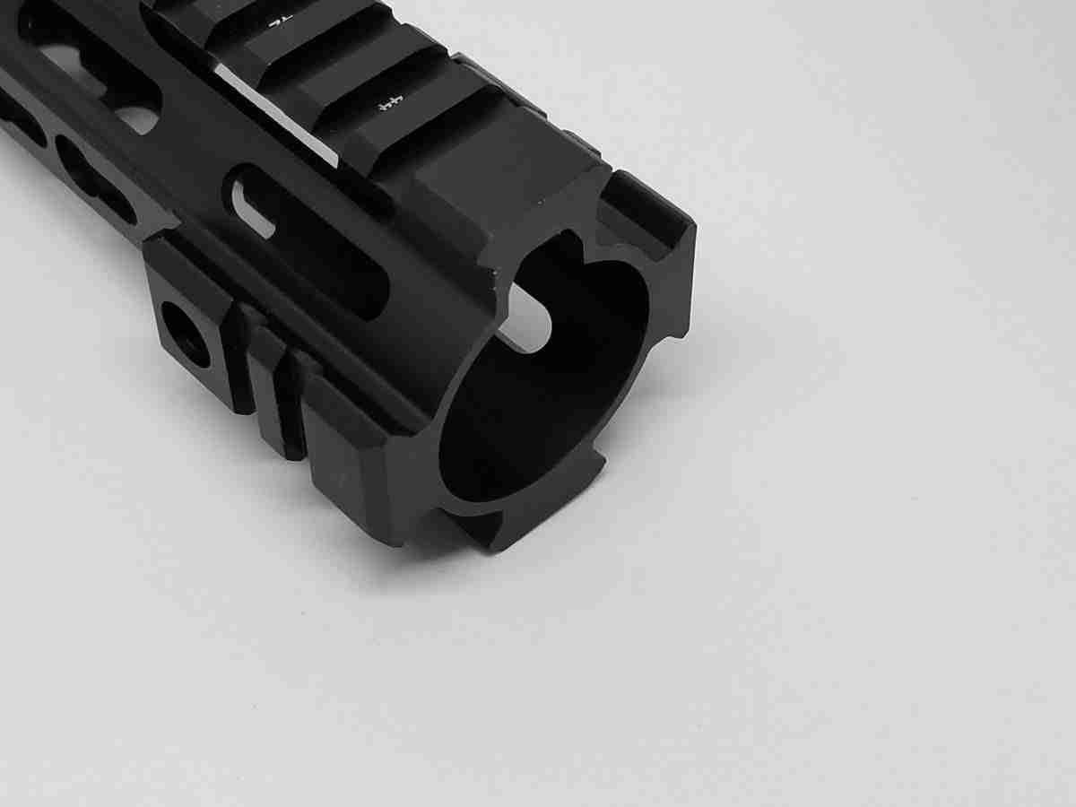 12.5" Keymod Clamp-On Slim Free Float Handguard with Steel Barrel Nut ...
