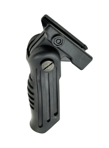 Tactical 3-Position Folding Vertical Foregrip For Picatinny Rail Mount ...