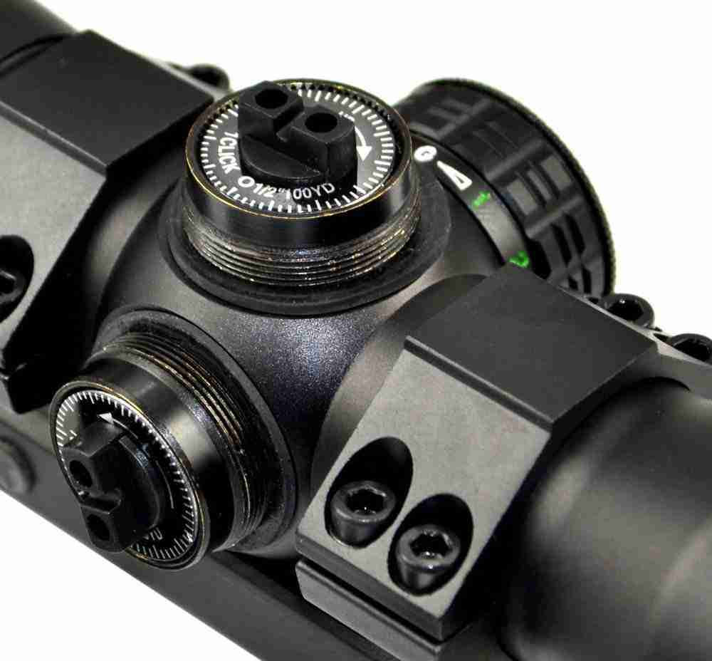 Sniper Red / Green Dot Laser Tactical Sight Scope with Picatinny Mount ...