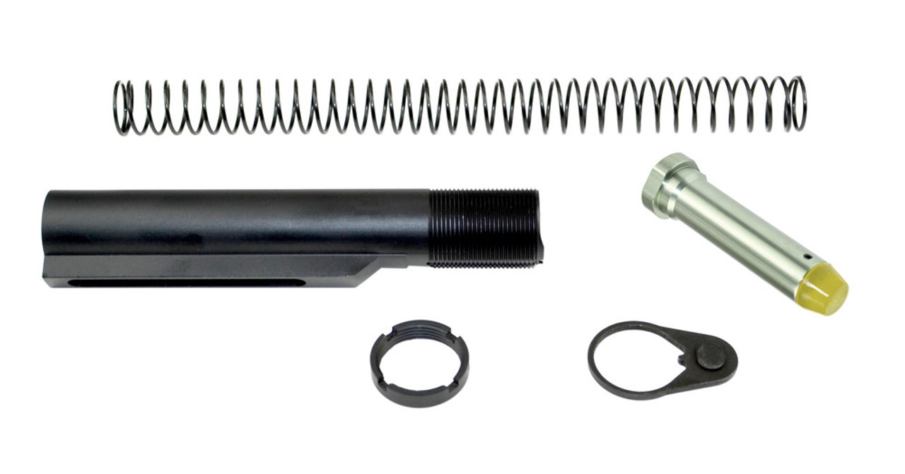 5 Piece Six-Position Mil-Spec Buffer Tube Kit - 3CR Tactical