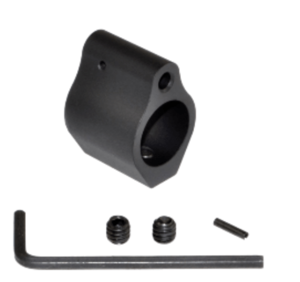 .750 Micro Profile Gas Block with Roll Pin - 3CR Tactical