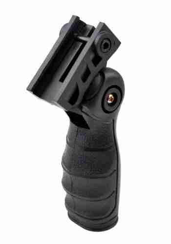 Tactical 5-Position Folding Vertical Foregrip For Picatinny Rail Mount ...