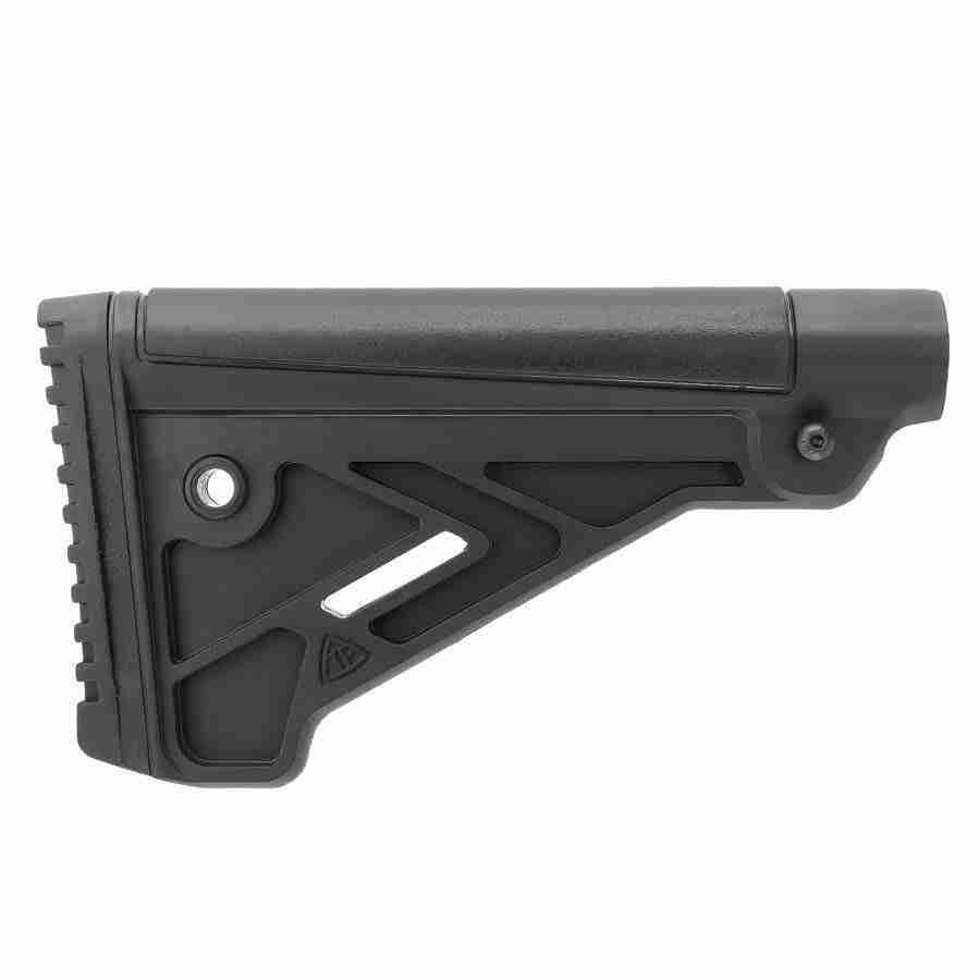 Fixed Bravo Featureless Butt Stock and Buffer Tube Kit Combo - 3CR Tactical