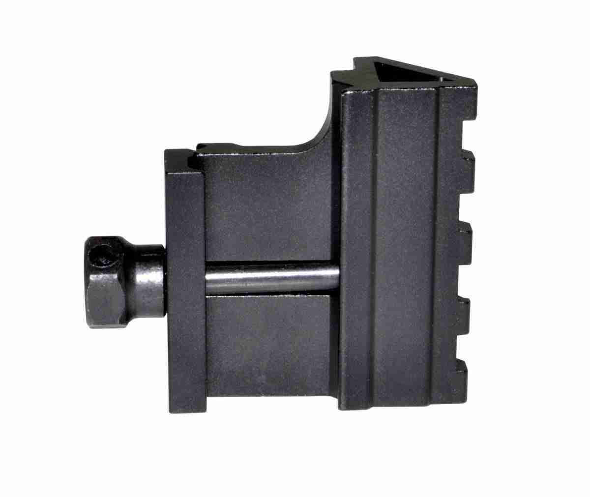 45 Degree Offset Picatinny 4 Slot Rail Mount - 3CR Tactical
