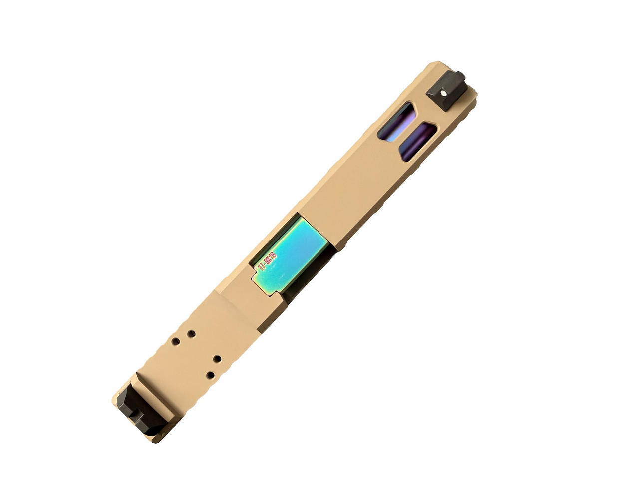 Complete Assembled Elite FDE RMR Slide Tall Sights Oil Slick Barrel for ...