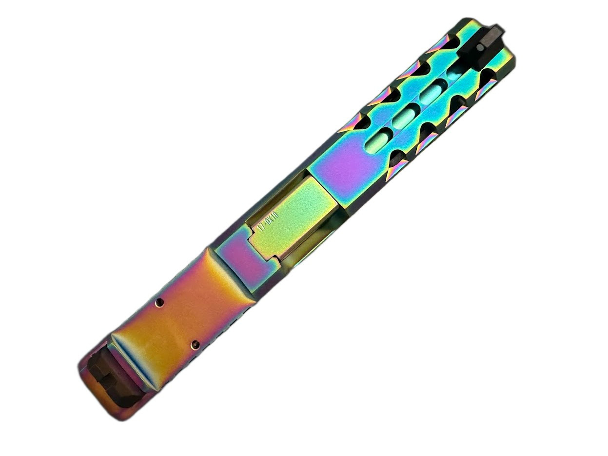 Complete Matrix Arms Alpha RMR Slide with Chameleon Finish, Oil Slick ...