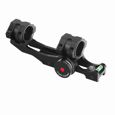 25.4mm 30mm Offset Scope Rings Mount with Bubble Level and Cosine Angle ...