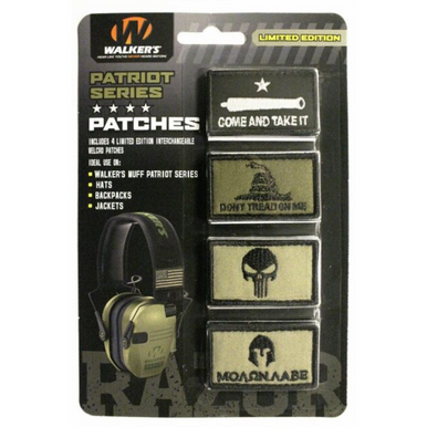 Walker's Patriot Series Patch Kit - 4 Pieces - 3CR Tactical