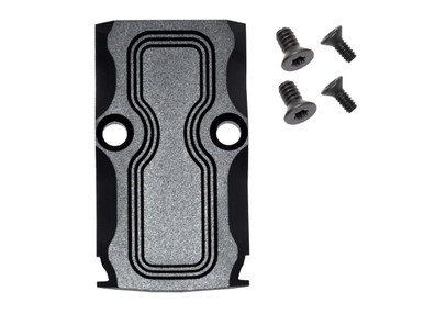 Presma Black Anodized Aluminum RMS Cover Plate