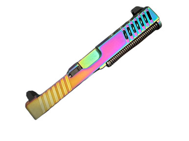 Complete Matrix Arms Alpha RMR Slide with Chameleon Finish, Oil Slick ...
