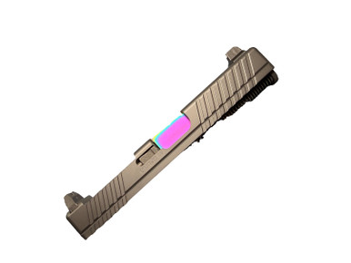 Assembled Combat RMR Slide for Glock 19 Gen 3 — Oil Slick