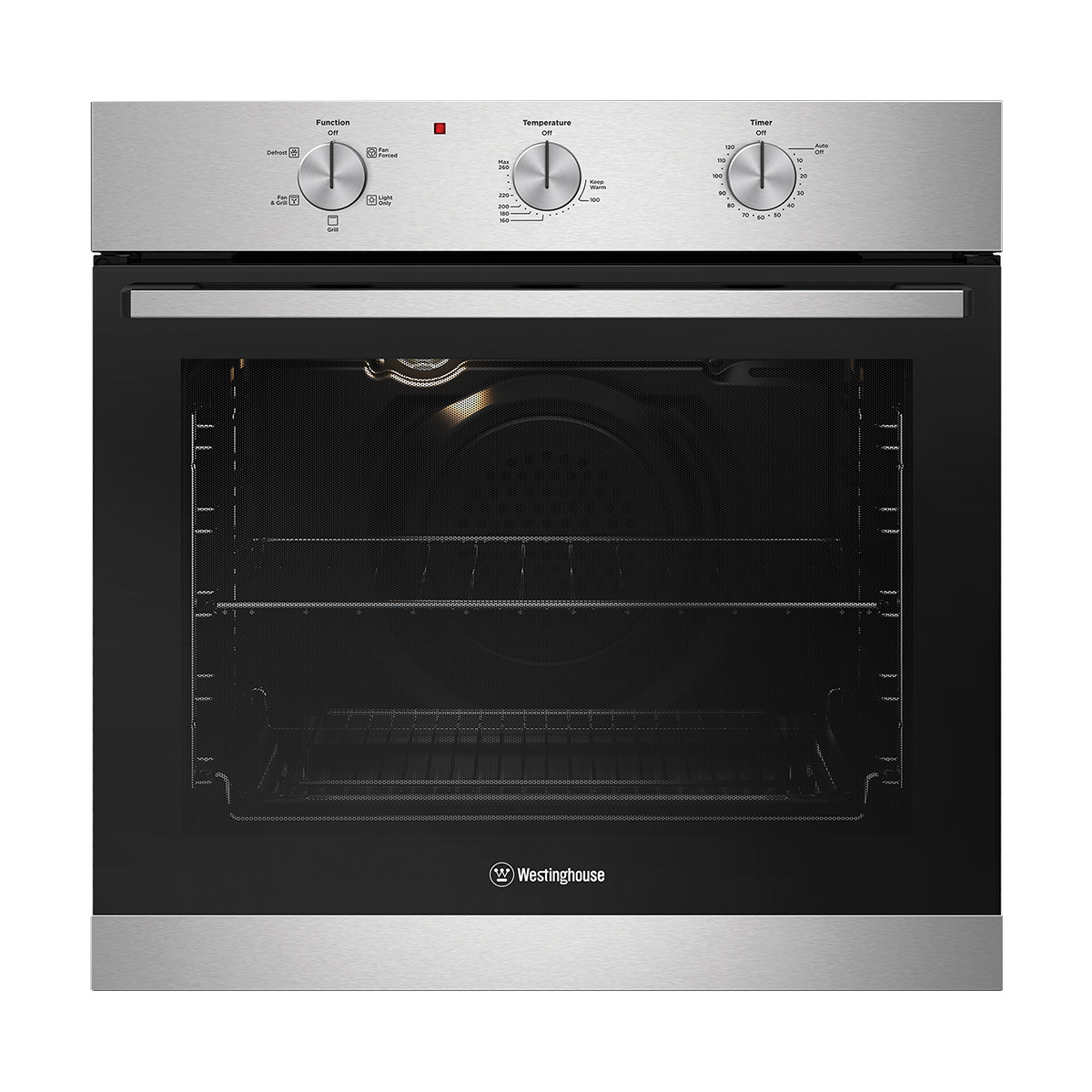 Westinghouse 60cm S/Steel 5 Function Built-in Oven WVE6314SD
