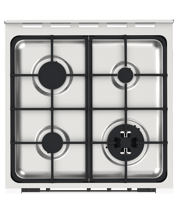 Haier 60cm S/Steel Dual Fuel Freestanding Cooker HOR60S9MSX1