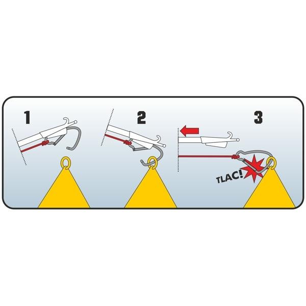 Kong Mooring Hook Stainless Steel KL