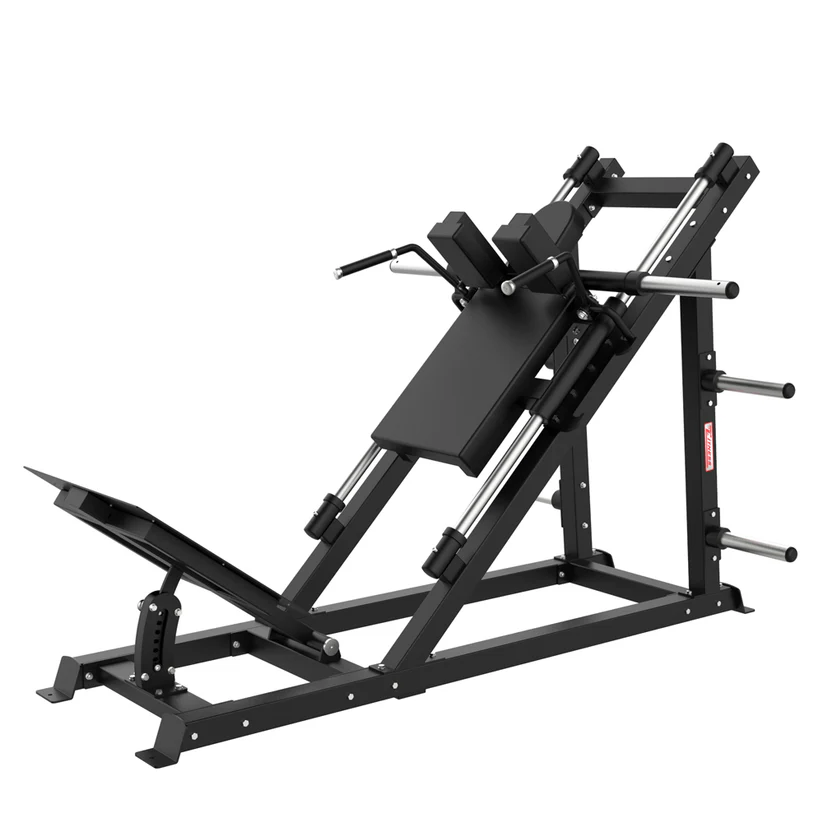 Muscle-D Excel Open Linear Bearing Hack Squat | GymStore.com