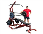Body Solid Corner Leverage Home Gym Package with Bench | GymStore.com