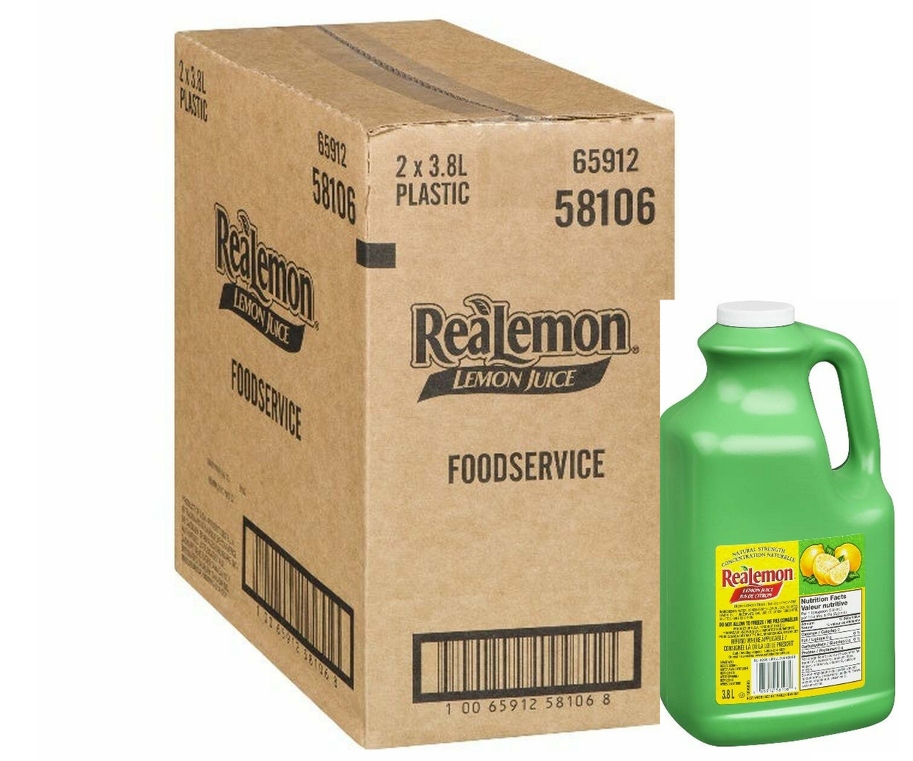 ReaLemon Lemon Juice | Bulk Food Service | 3.8L/Unit, 2 Units/Case