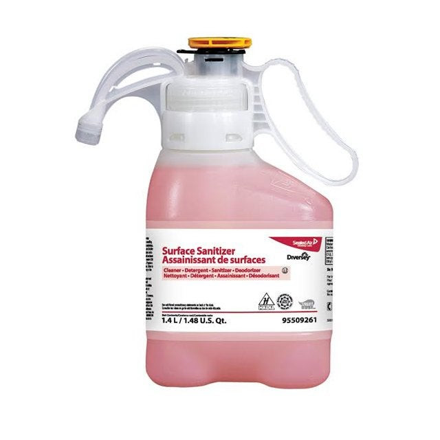 Diversey Surface Cleaner, Sanitizer Smartdose 1.4L | 1.4L/Unit, 2 Units ...