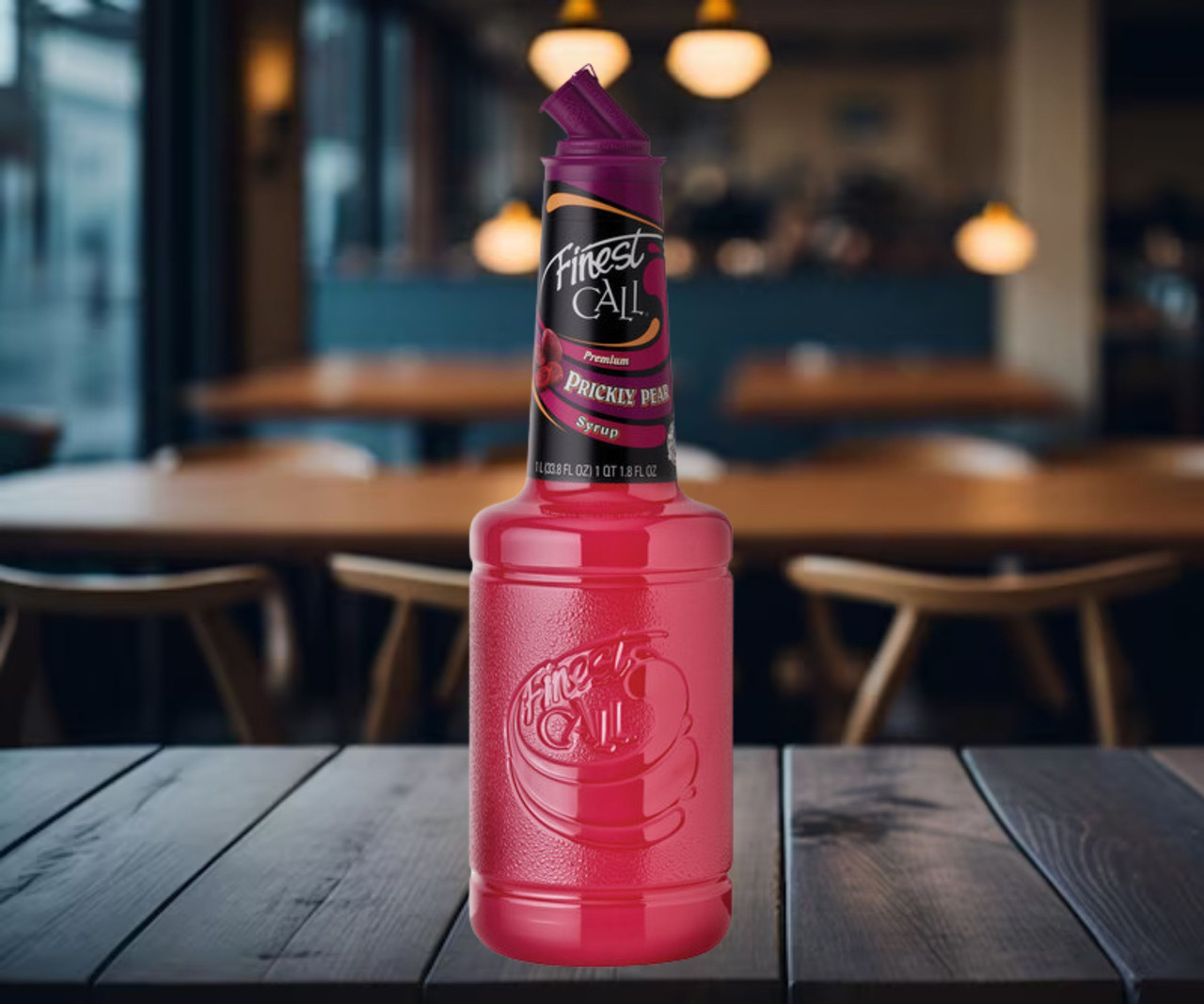 Finest Call Exotic Flavor Premium Prickly Pear Syrup 1 Liter