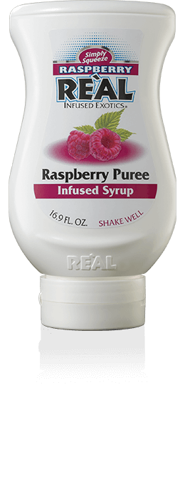 Real Raspberry Flavor Puree Gourmet Infused Syrup 16.9 fl. oz.