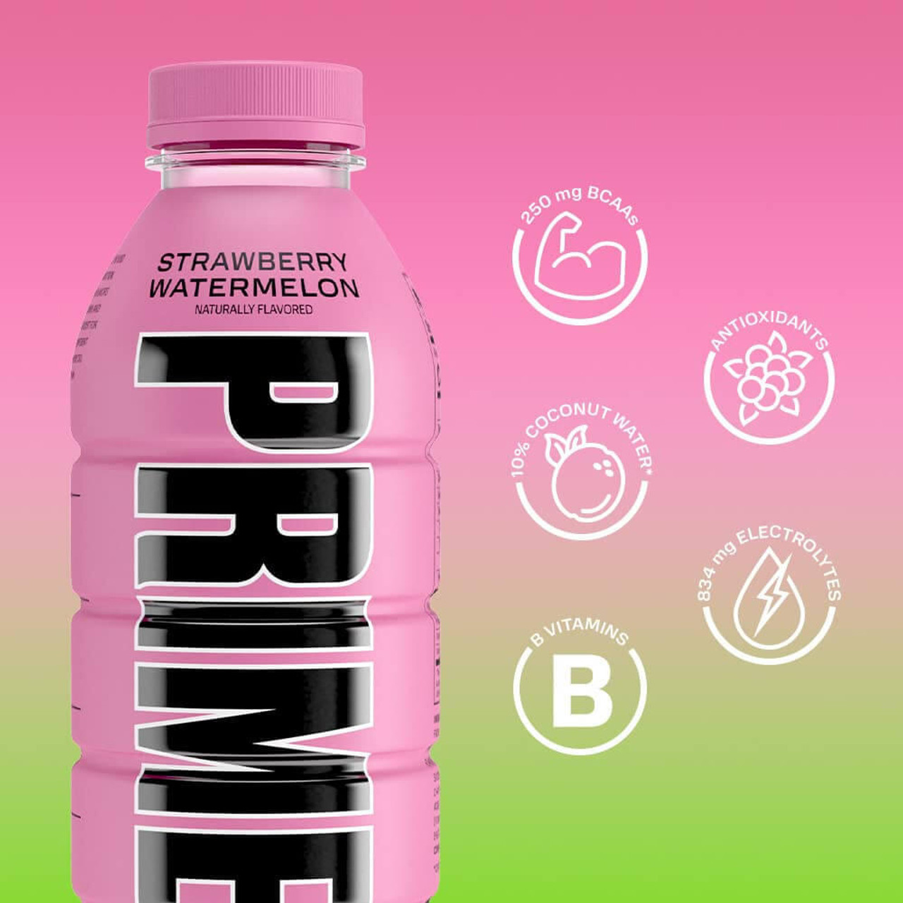 Prime Hydration Sports Drink By Logan Paul And Ksi Strawberry