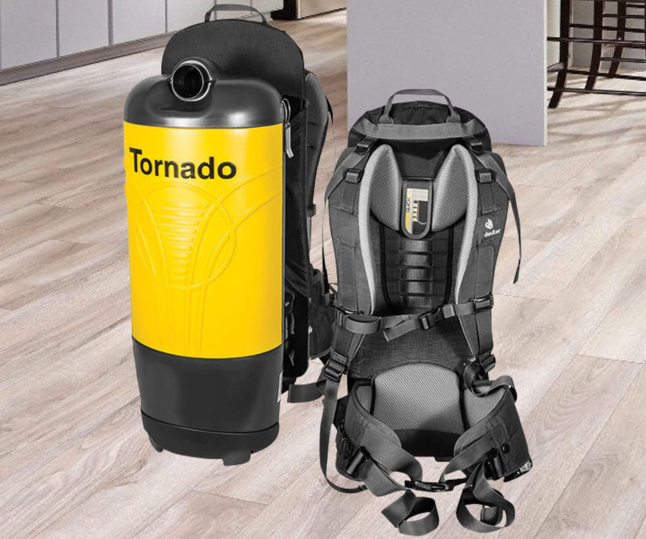 Tornado Aircomfort 10 Qt. Backpack Vacuum with HEPA Filtration - 120V ...