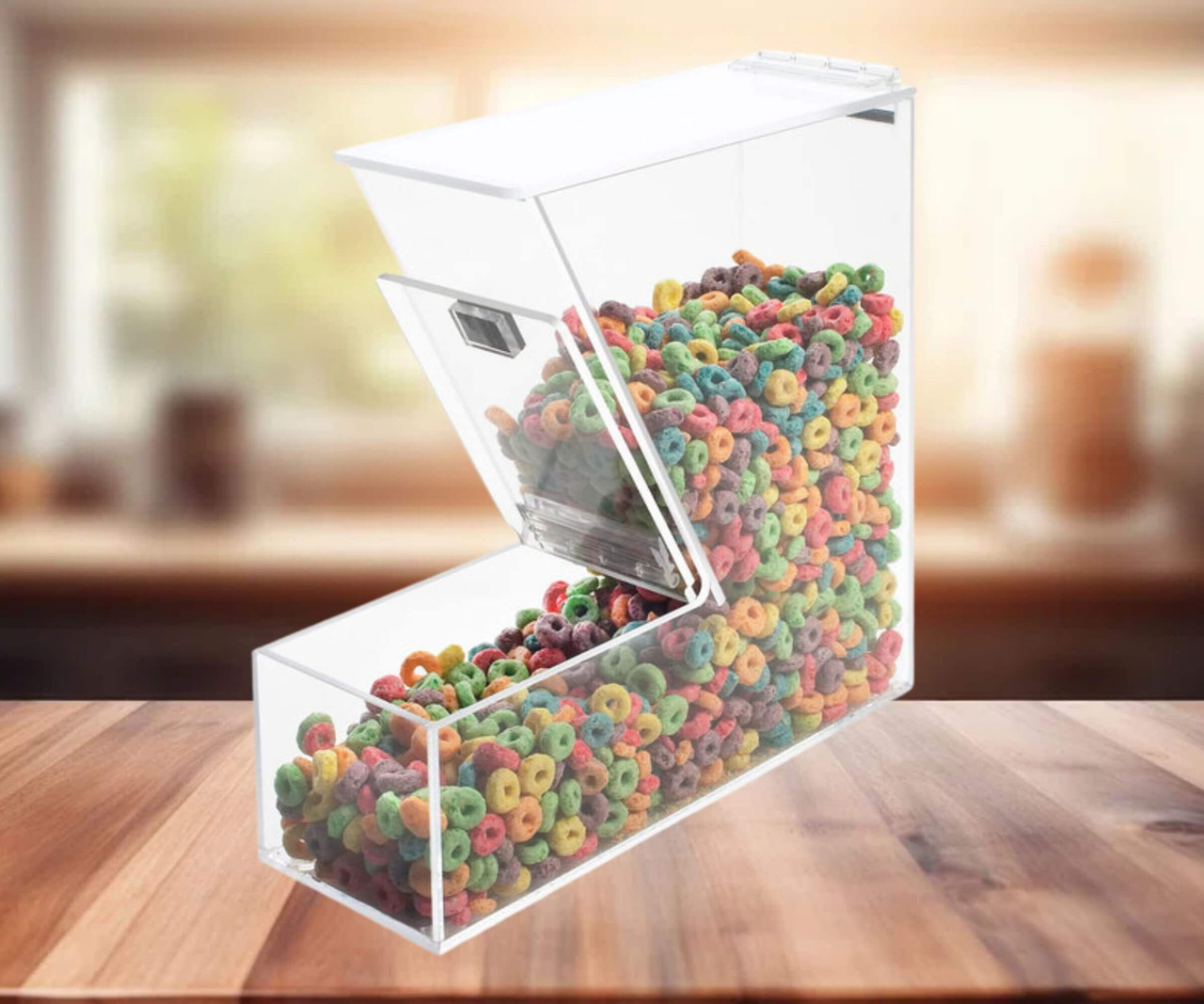 Cal-Mil Bulk Topping Dispenser - 11" x 4" x 11" - Streamlined Toppings ...