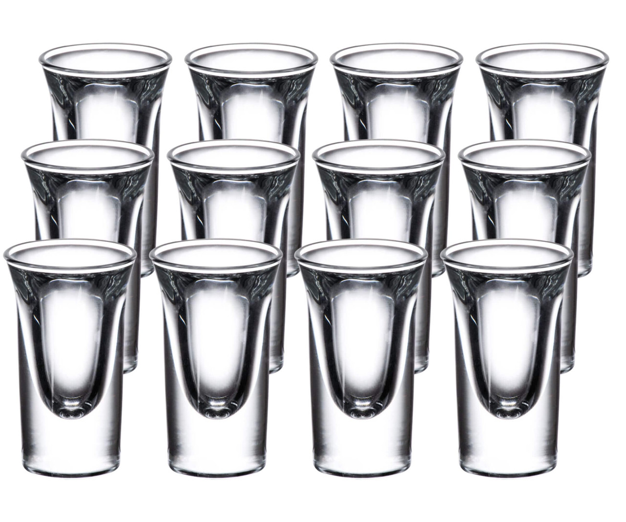 Libbey Set of 12 Tall Shot Glasses - 0.75 oz.