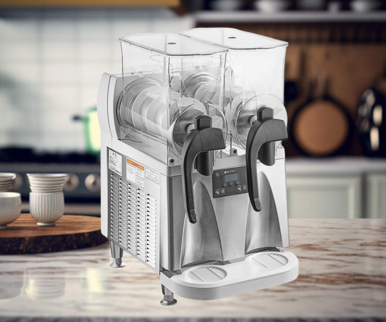 Bunn Ultra NX White and Stainless Steel Double 3 Gallon Machine