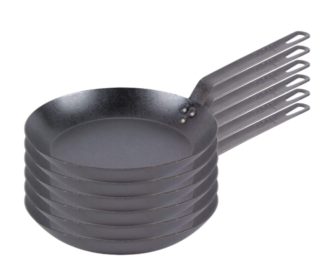 Lodge French Style 12" Carbon Steel Pre-Seasoned Fry Pan(6/CASE)